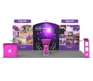 10x10ft Custom Trade Show Booth 10 - Signwin