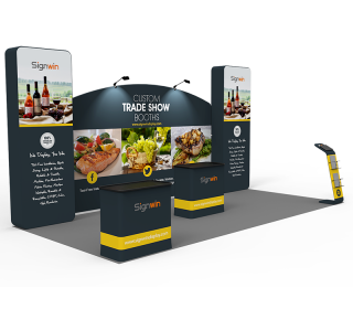 20x20ft Custom Trade Show Booth 02 - Signwin